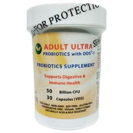 Adult Ultra Probiotics with DDS (50 Billion CFU) 30 Veg.Caps